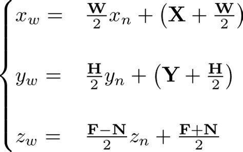 OpenGL Viewport Transform