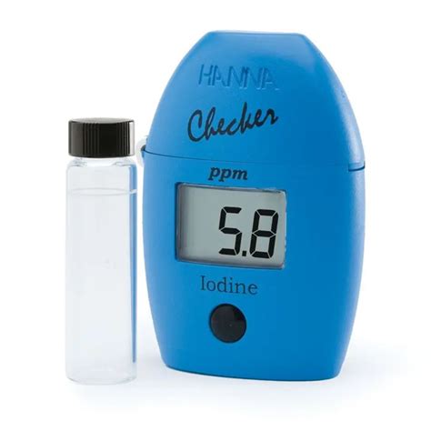 Checker® Hc Handheld Colorimeter For Iodine Detection Hanna Instruments