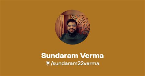 Sundaram Verma Instagram Linktree