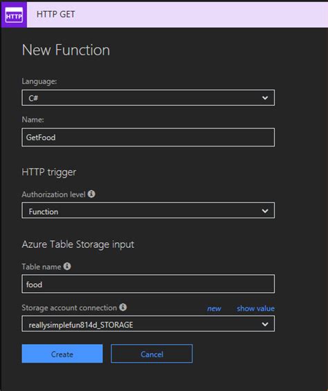 A Simple Serverless Api Using Azure Tables And Functions By Alex Billson Medium