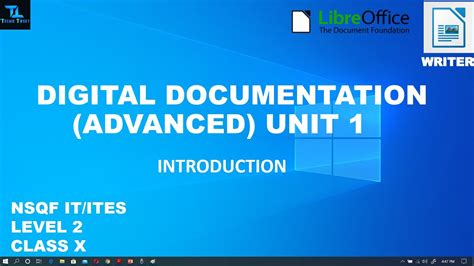Introduction To Libreoffice Writer Digital Documentationadvanced