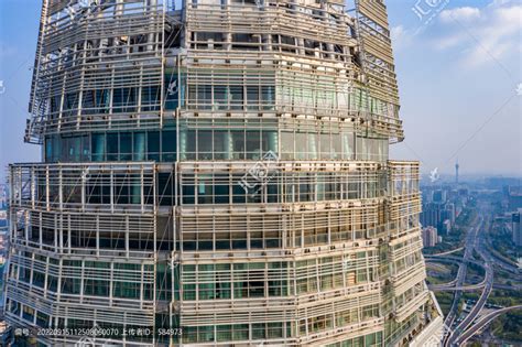 航拍郑州郑东新区cbd大都市都市风光建筑摄影摄影汇图网