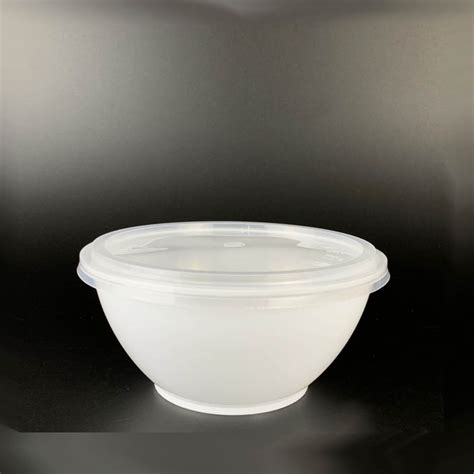 Microwaveable Round Container With Lid Disposable Takeaway Containers