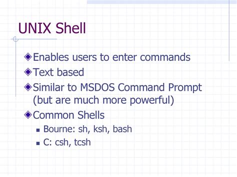 Shell Features Csci N321 System And Network Administration Ppt Download