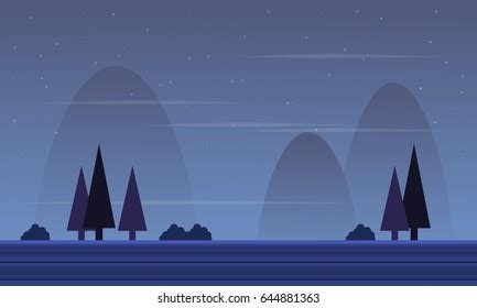 Game Background Spruce Scenery Stock Vector Royalty Free Shutterstock