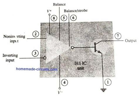 Comparator Circuit Using Ic 741 Circuit Diagram