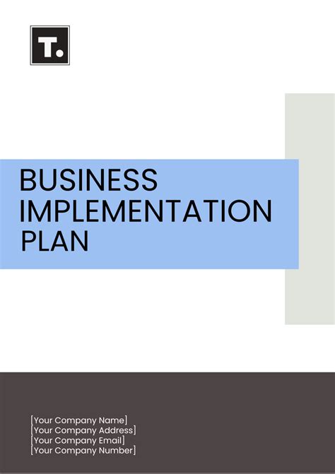 Free Rebrand Implementation Plan Template To Edit Online