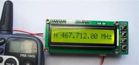 0 1 1100 MHz 0 1 1 1 GHz Frequency Counter Tester Vicedeal