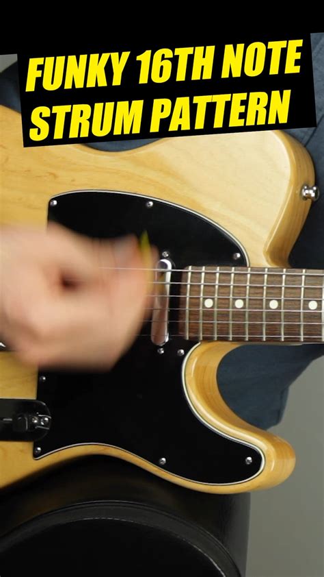 Funky 16th Note Strumming Pattern Rguitarlessons