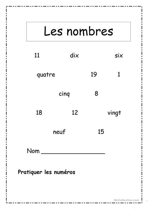 Épinglé Sur Nombres