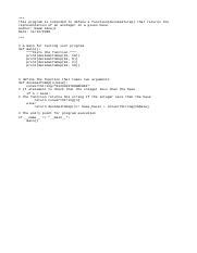 Convert Py This Program Is Intended To Define A Function Decimaltorep That Returns The