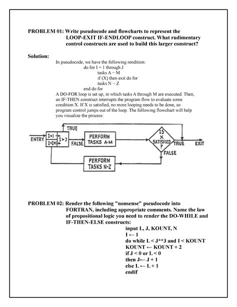 Tutorial No 03 Psuedocode Program Problem 01 Write Pseudocode And