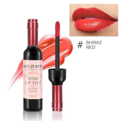 6 Color Wine Lip Tint T Set Long Lasting Matte Stain Waterproof