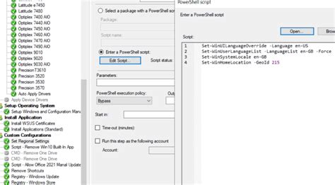 Sccm Task Sequence Issue Configuring Regional Settings For Singapore With English United