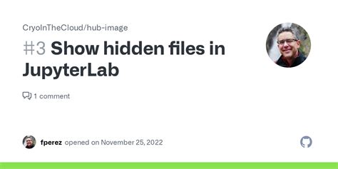 Show Hidden Files In JupyterLab Issue CryoInTheCloud Hub Image GitHub