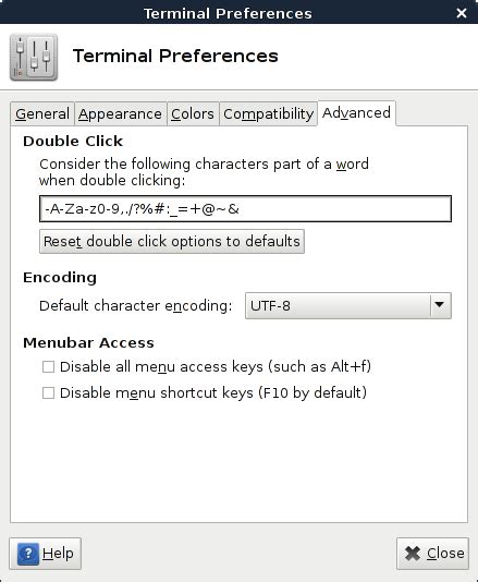 Apps Xfce4 Terminal 4 16 Preferences Xfce Docs Apps Xfce4 Terminal 4 16 Preferences Xfce Docs