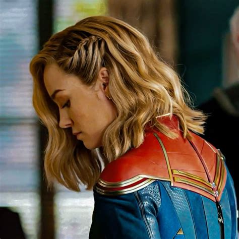 Brie Larson As Carol Danvers Captain Marvel On The Set Of The Marvels