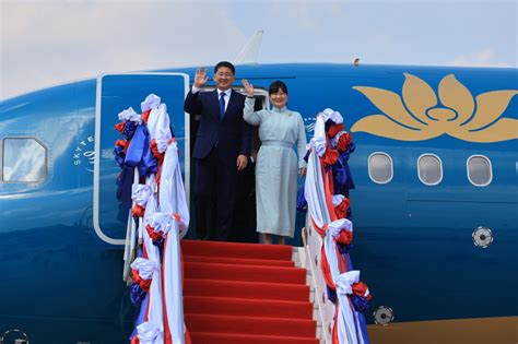 Ерөнхийлөгч У Хүрэлсүхийн Лаос Ард улсад хийх төрийн айлчлал эхэллээ