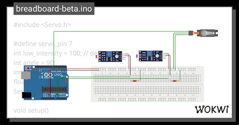 Sun Tracker Wokwi Esp32 Stm32 Arduino Simulator