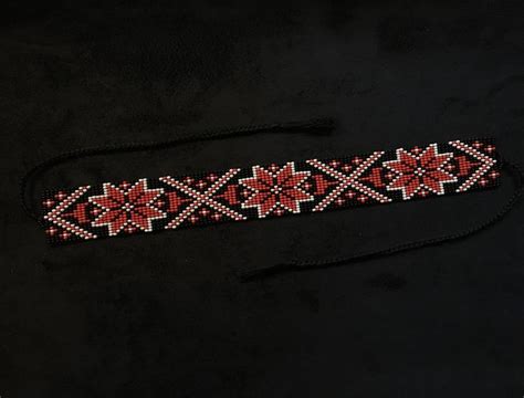 Стрічковий ґердан ручної роботи — ціна 500 грн у каталозі Чокери Купити аксесуари за доступною