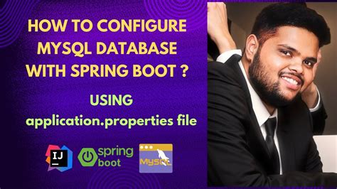 How To Configure Mysql With Spring Boot In Applicationproperties File Youtube