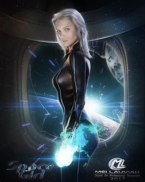 Space Girl By Mlauviah3400 On Deviantart