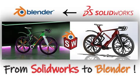 Importing Models From Solidworks To Blender Youtube