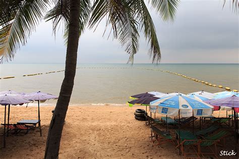 The Golden Hue Of A Rainy Season Afternoon In Jomtien Stickman Bangkok