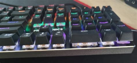 게이밍 키보드 키감 좋은 마이크로닉스 저소음 게이밍 기계식 컴퓨터 자판기 백라이트의 화려함에 반하다 Dndik에서 구매하세요~ 네이버 블로그