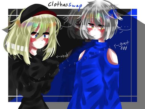 Roblox Guesty Genderbend Noob X Guest 666 Clothes Swap