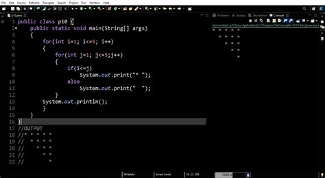 Basic Java Programs Pattern And