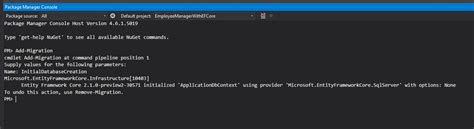 How To Quickly Create A New Database Using Entityframework Core On Aspnet Core Bekenty J