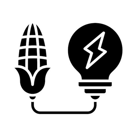 Premium Vector Biomass Energy Icon