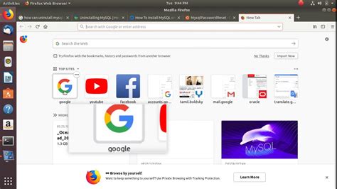 How To Install And Uninstall Mysql Server 57 In Ubuntu 1804 Youtube