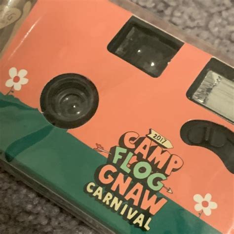 2017 Camp Flog Gnaw Disposable Camera — Brand Depop