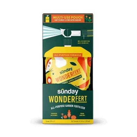 3 Sunday 423oz Wonderfert Liquid Garden Fertilizer Matthews