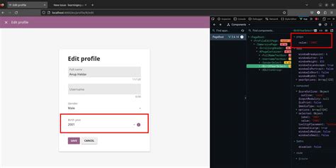 Profile Edit Page Shows Incorrect Label For Birth Year · Issue 11292 · Learningequalitykolibri