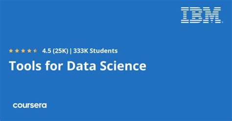 Tools For Data Science Coursya