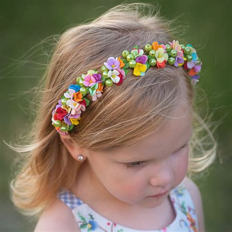 Flower Crown Headband Etsy