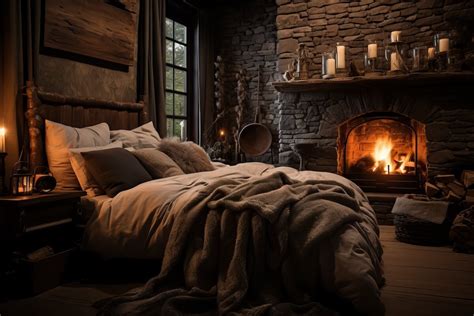 Vintage Modern Rustic Bedroom