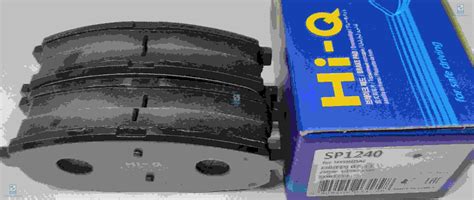 SP1240 SANGSIN / Hi-Q - Колодки тормозные SP1240 - купить, цена ...