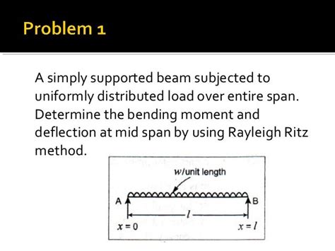 rayleigh ritz method