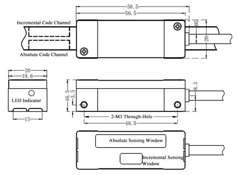 Absolute Magnetic Scale Linear Encoder Mm ATO Com