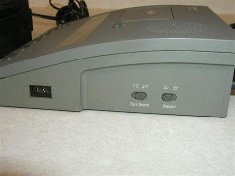 Dictaphone 3740 Microcassette Transcriber With Pedal And Headset Voxeagle Equipment