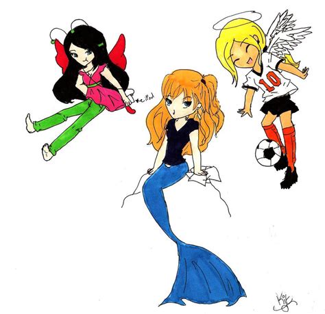 Mythical Threesome By Leilauchiha On Deviantart