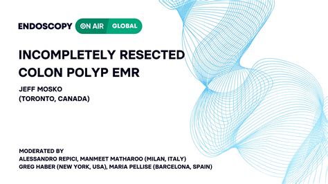 Incompletely Resected Colon Polyp Emr Endoscopy On Air