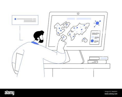 Healthcare Data Visualization Abstract Concept Vector Illustration Stock Vector Image And Art Alamy