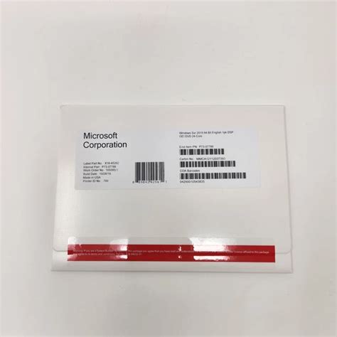 Windows Server 2019 X64 Bit Standard 24 Core License Key Dvd Eur 77 82 Picclick Es