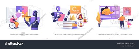 Ai Technology Education Abstract Concept Vector Stock Vector Royalty Free 2473252883