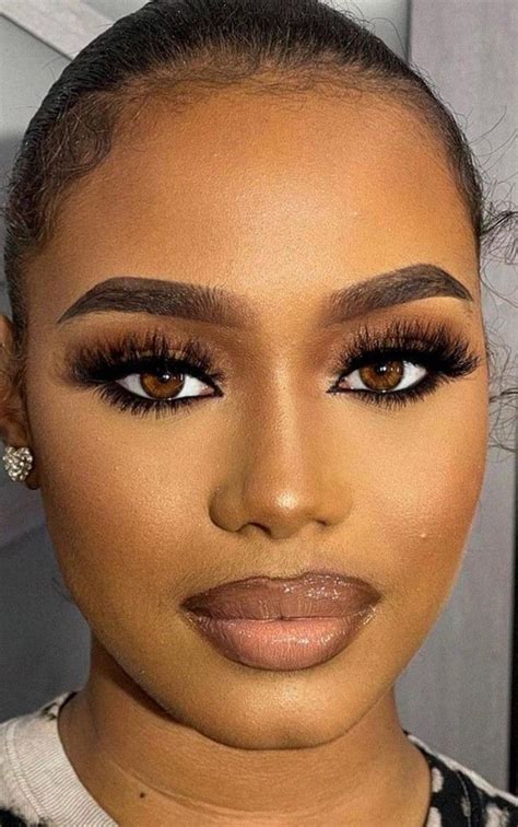 Pin By Sashell Reid On Lets Makeup Makeup For Black Skin Sultry